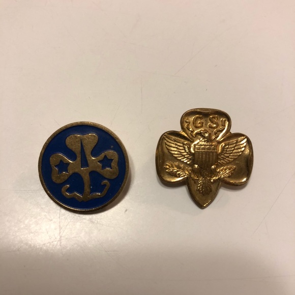 Accessories | Vintage Brownie And Girl Scout Pins | Poshmark